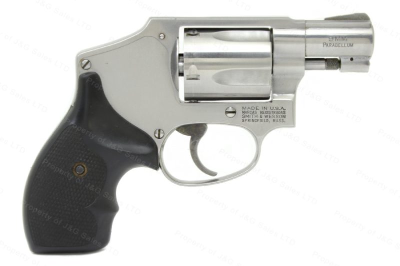 Smith & Wesson 940 Revolver, 9mm, 2″ Barrel, Stainless, Centennial DAO, Excellent, Used, S&W ...